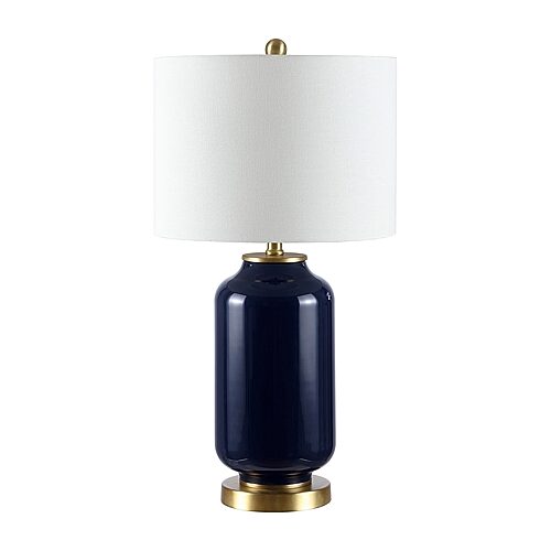 Click here for Safavieh 26 Amaia Glass Table Lamp  One Size  Blue prices