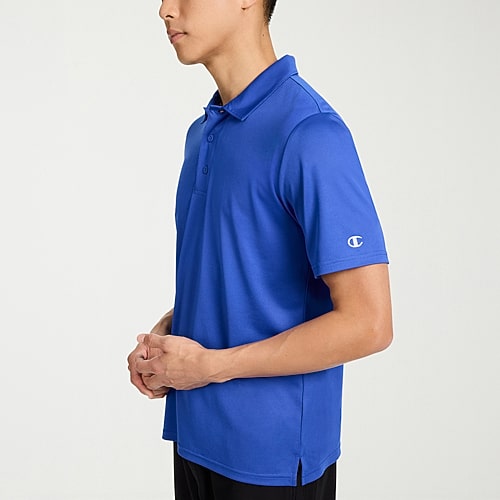 Click here for Champion Mens Short Sleeve Polo Shirt  Medium  Blu... prices