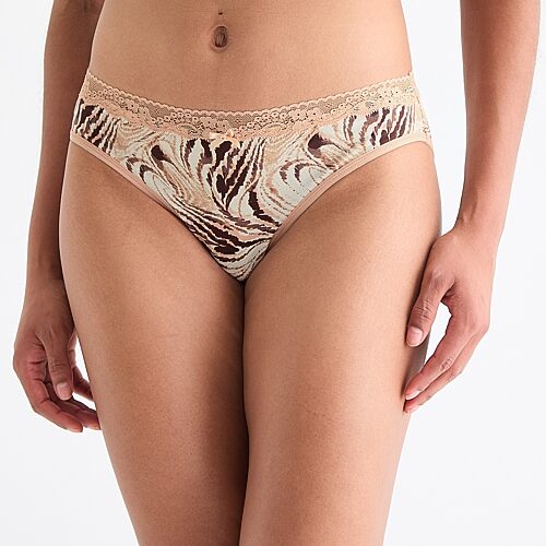 Click here for Ambrielle Cotton Bikini Panty  Xx-large  Brown prices