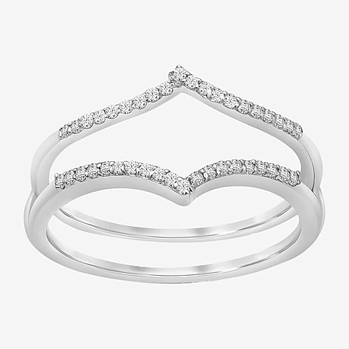 Click here for Womens 1/7 CT.T.W. Natural Diamond 10K or 14K Whit... prices