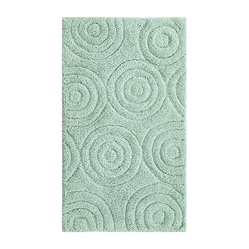 Click here for Knightsbridge Circles Bath Rug  One Size  Green prices