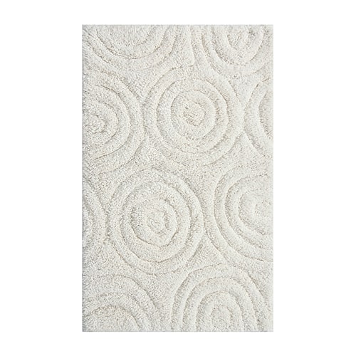 Click here for Knightsbridge Circles Bath Rug  One Size  Beige prices
