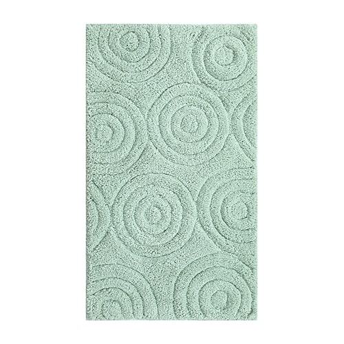 Click here for Knightsbridge Circles Bath Rug  One Size  Green prices
