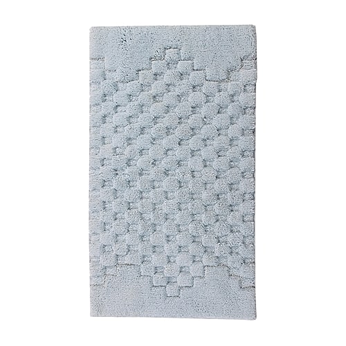 Click here for Knightsbridge Melange Bath Rug  One Size  Blue prices