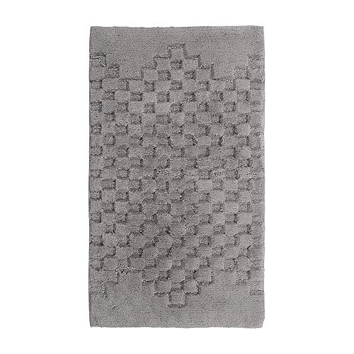 Click here for Knightsbridge Melange Bath Rug  One Size  Silver prices
