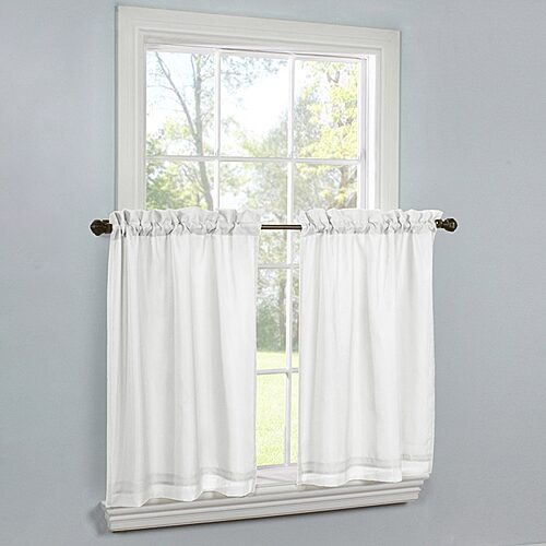 Click here for THERMAVOILE Rhapsody Lined 2-pc. Rod Pocket Window... prices