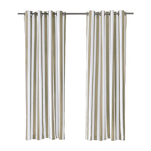 Click here for Outdoor Decor Coastal Stripe Grommet Top Light-Fil... prices