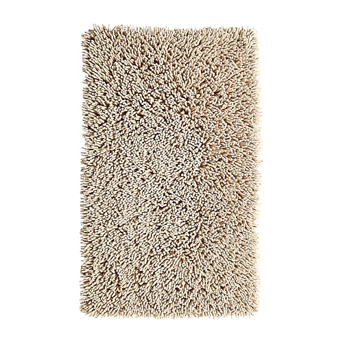 Click here for Knightsbridge Chenille Shaggy Bath Rug  One Size... prices