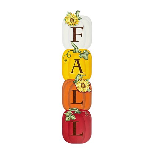 Click here for Glitzhome Fall Wood Stacked Pumpkin Decor Thanksgi... prices