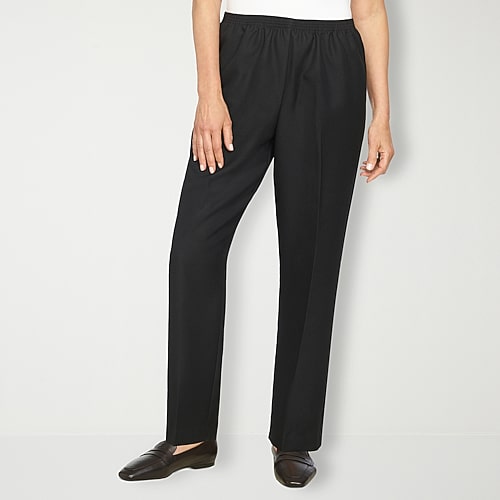 Click here for Alfred Dunner Classics Womens Straight Mid Rise Pu... prices