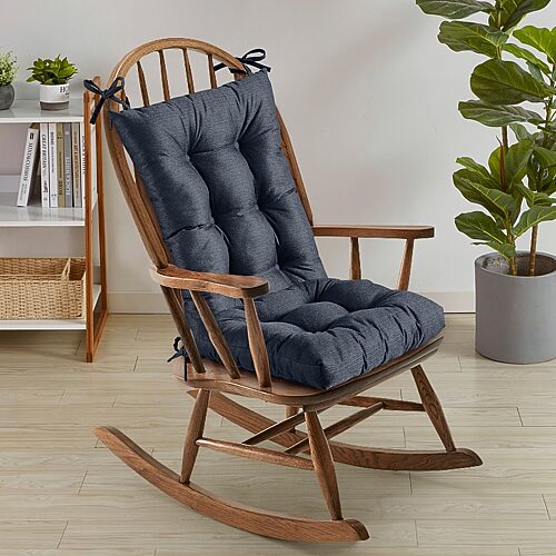 Sweet Home Collection 2pc. Non-Slip Rocking Chair Cushions