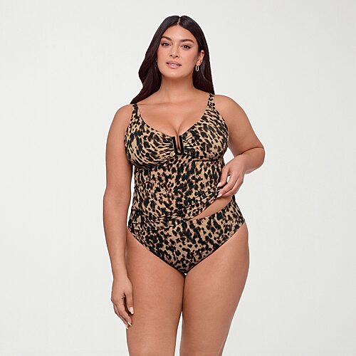 Click here for S3 Swim Womens Animal Tankini Swimsuit Top  X-larg... prices