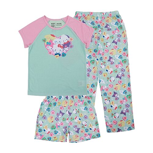 Click here for Little & Big Kid Girls Hello Kitty Crew Neck Short... prices