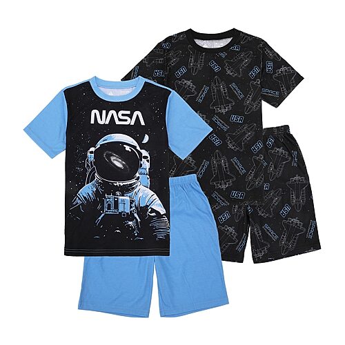 Click here for Little & Big Kid Boys NASA Crew Neck Short Sleeve... prices
