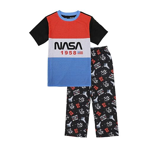 Click here for Little & Big Kid Boys NASA Crew Neck Short Sleeve... prices