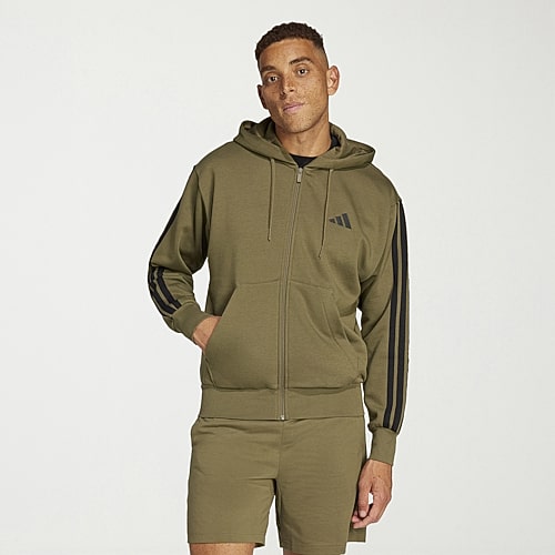 Click here for adidas Mens Regular-Fit 3-Stripes Full-Zip Fleece... prices