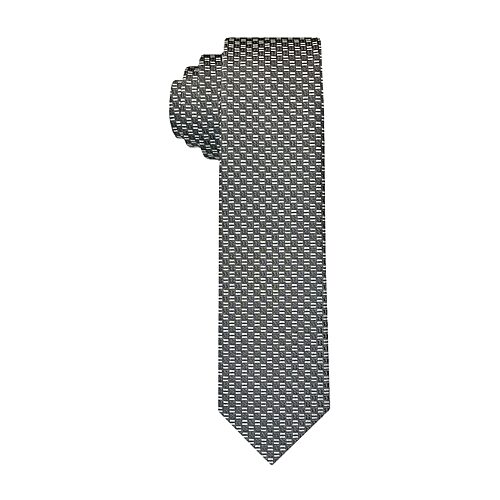 Click here for J. Ferrar Geo Spinner Geometric Tie  One Size  Bla... prices