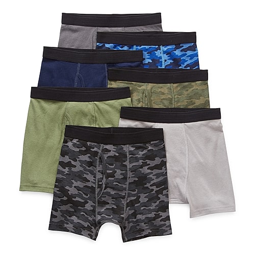 Click here for Thereabouts Little & Big Kid Boys 7 Pack Boxer Bri... prices
