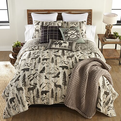Click here for Your Lifestyle Forest Weave 3pc. Quilt Set prices