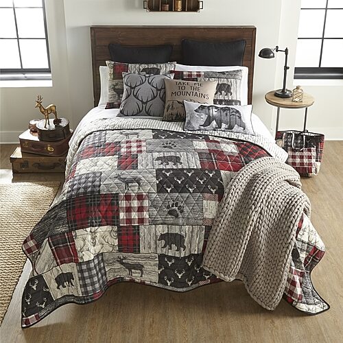 Click here for American Heritage Textiles Timber Quilt 2 Piece Se... prices