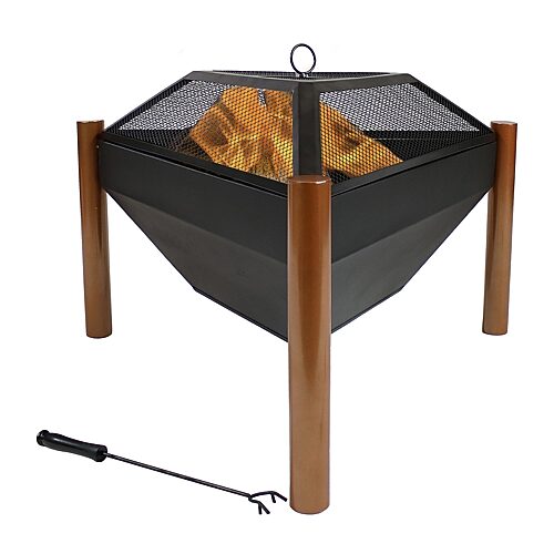 Click here for Outdoor Camping or Backyard Steel Triangle Fire Pi... prices