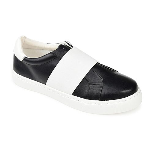Click here for Journee Collection Womens Billie Sneakers - Black prices