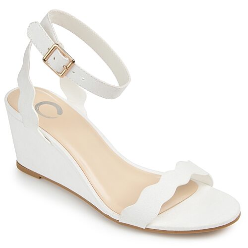 Click here for Journee Collection Loucia Womens Round Open Toe We... prices