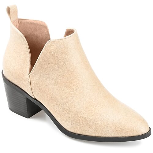 Click here for Journee Collection Womens Lola Stacked Heel Bootie... prices