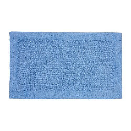 Click here for Better Trends Edge Bath Rug  One Size  Blue prices