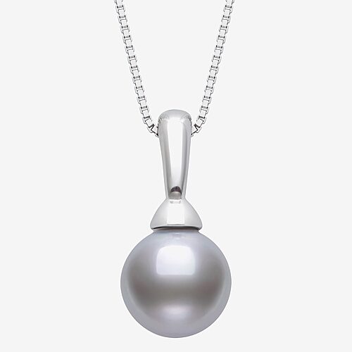 Click here for Womens Gray Cultured Freshwater Pearl Sterling Sil... prices