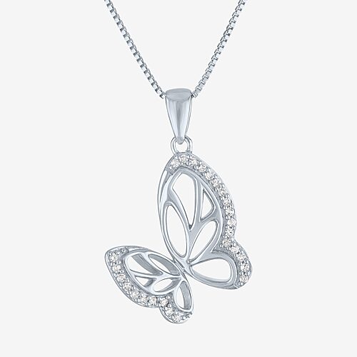 Click here for Butterfly (Gh / Si2 I1) Womens 1/10 CT. T.W. Lab G... prices