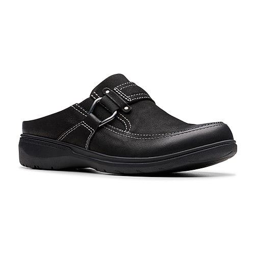 Click here for Clarks Carleigh Womens Round Closed Toe Mules-Wide... prices