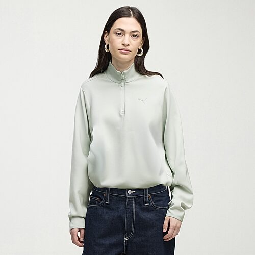 Click here for PUMA Womens High Neck Long Sleeve Pullover Sweater... prices