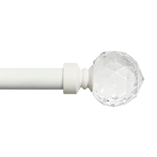 Click here for Exclusive Home Curtains Crystal Ball 1 IN Adjustab... prices