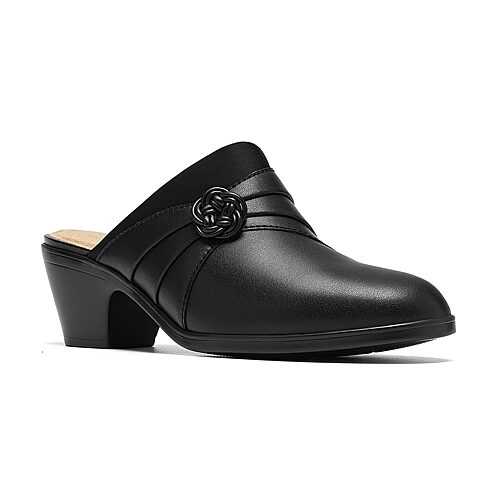 Click here for Clarks Emily2 Eliza Womens Almond Closed Toe Mules... prices