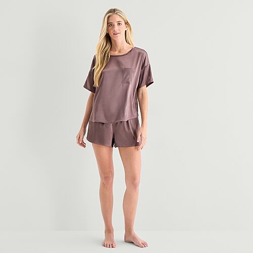 Click here for AMB CAPSULE SATIN SET  Large  Purple prices
