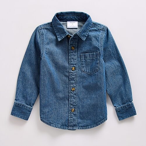 Click here for Okie Dokie Toddler & Little Boys Long Sleeve Cuffe... prices