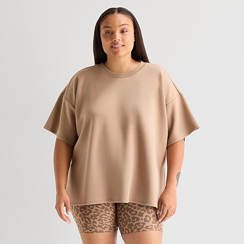 Click here for Xersion Scubaluxe Womens Crew Neck Short Sleeve Ac... prices