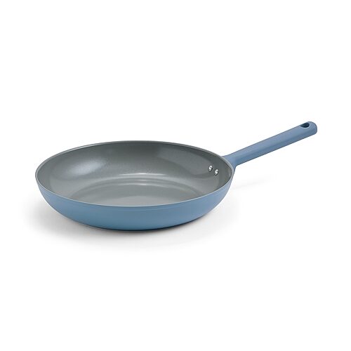 Click here for Cooks Ceramic 12 Frying Pan  One Size  Blue prices