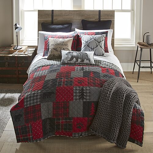 Click here for Your Lifestyle By Donna Sharp Red Forest Quilt Set... prices
