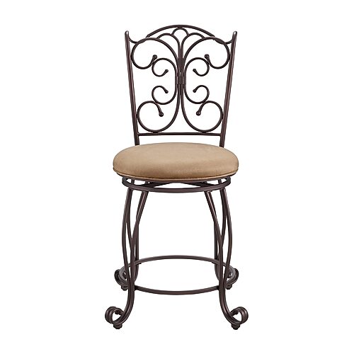 Click here for Granville Swivel Bar Stool  One Size  Brown prices