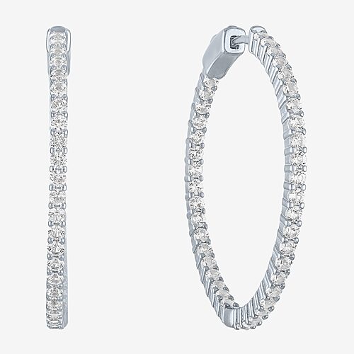 Click here for Womens Lab Created White Sapphire Sterling Silver... prices