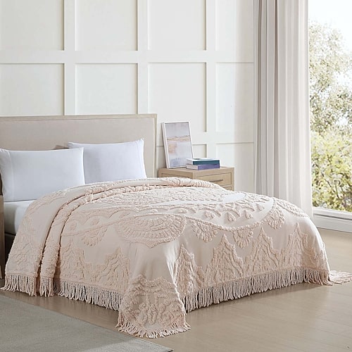 Click here for Beatrice Home Fashions Lotus Chenille Lightweight... prices
