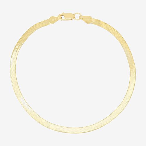 Click here for Womens 14K Gold 7 Inch Semisolid Herringbone Chain... prices