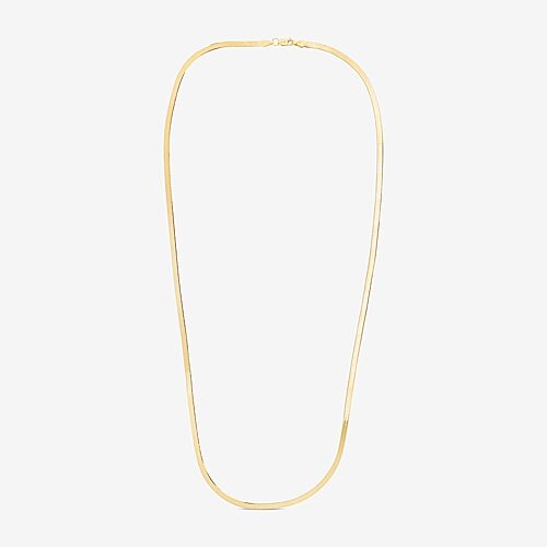 Click here for Womens 14K Gold 16 Inch Herringbone Chain Necklace... prices
