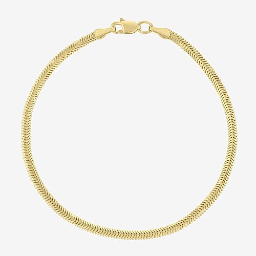 Click here for Unisex Adult 14K Gold 7 Inch Semisolid Snake Chain... prices
