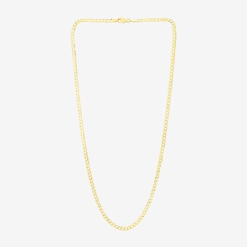 Click here for Unisex Adult 14K Gold 18 Inch Curb Chain Necklace... prices