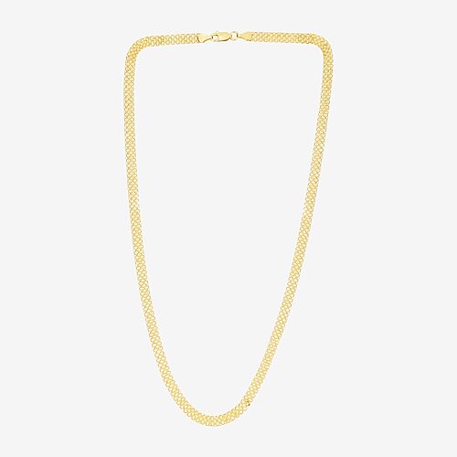 Click here for Womens 14K Gold 18 Inch Braid Chain Necklace  One... prices