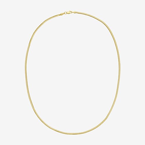 Click here for Unisex Adult 14K Gold 18 Inch Snake Chain Necklace... prices