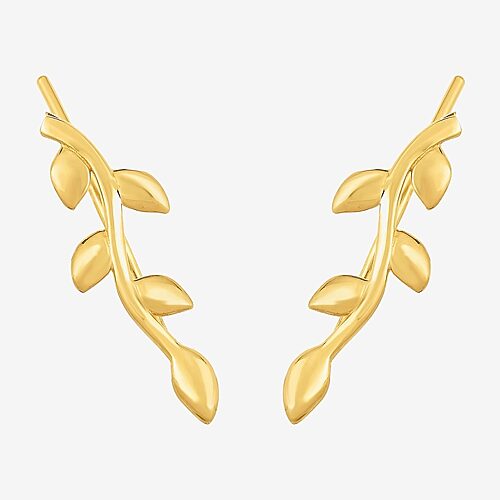 Click here for Gold Addiction 14K Gold 20mm Stud Earrings  One Si... prices